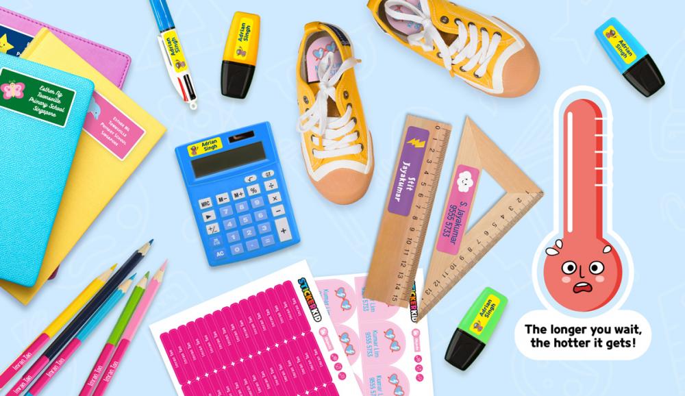 StickerKid Singapore: Name Labels & Stickers for Kids & Babies for ...