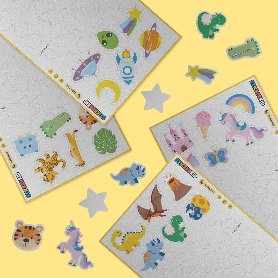 Child Safety - reflective labels