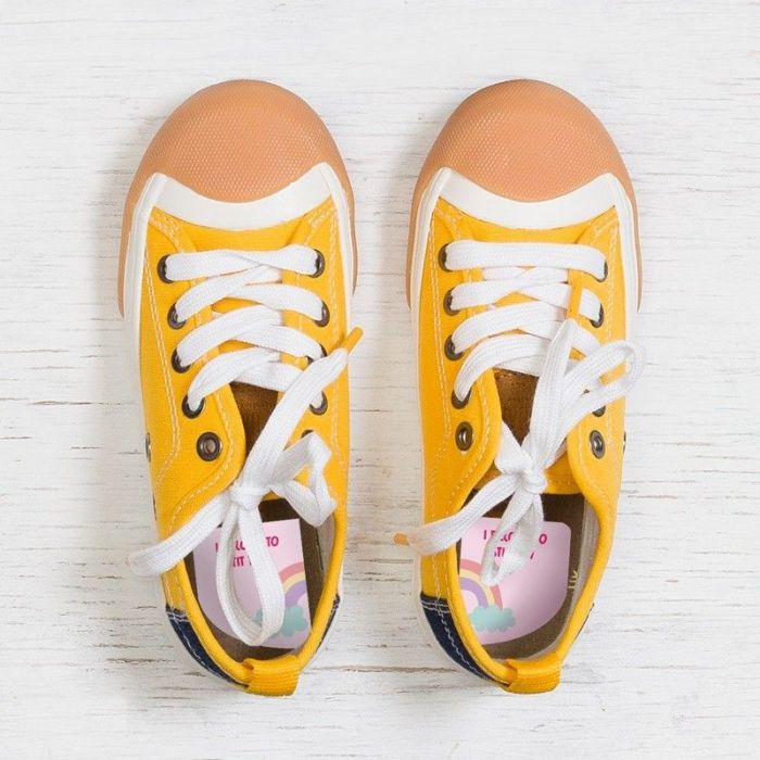 Personalised shoe name stickers