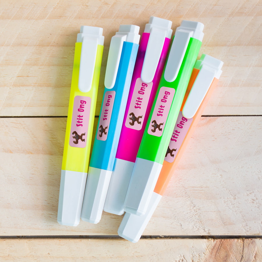 School Pack - 154 name labels to personalise