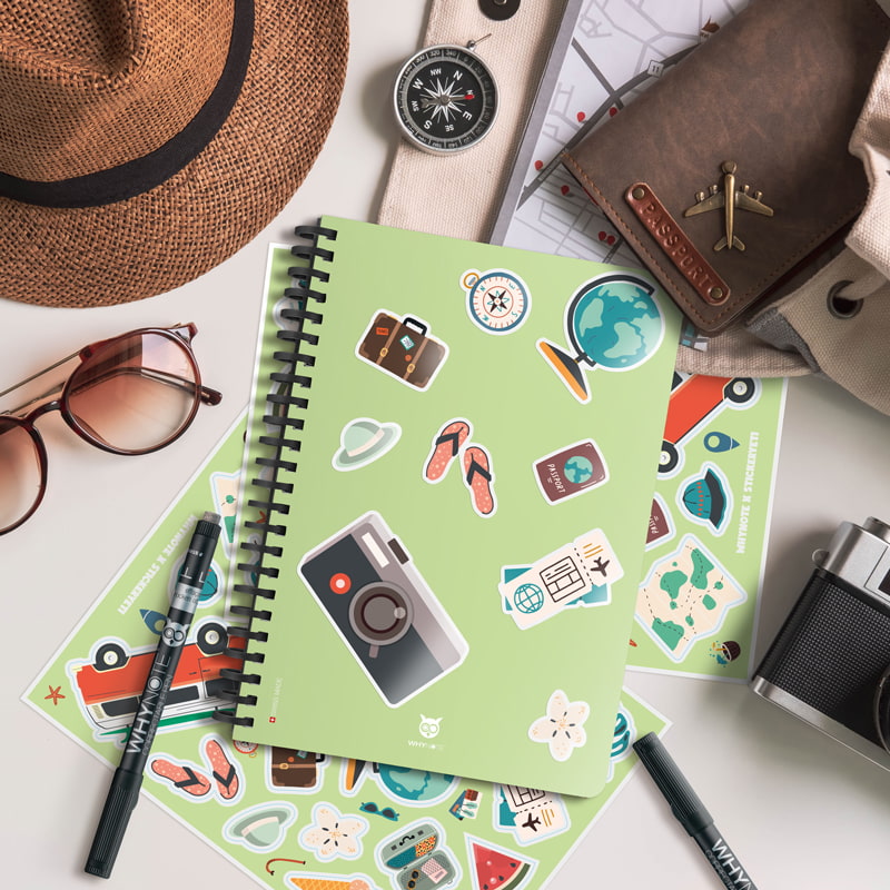 Reusable notepad to personalise