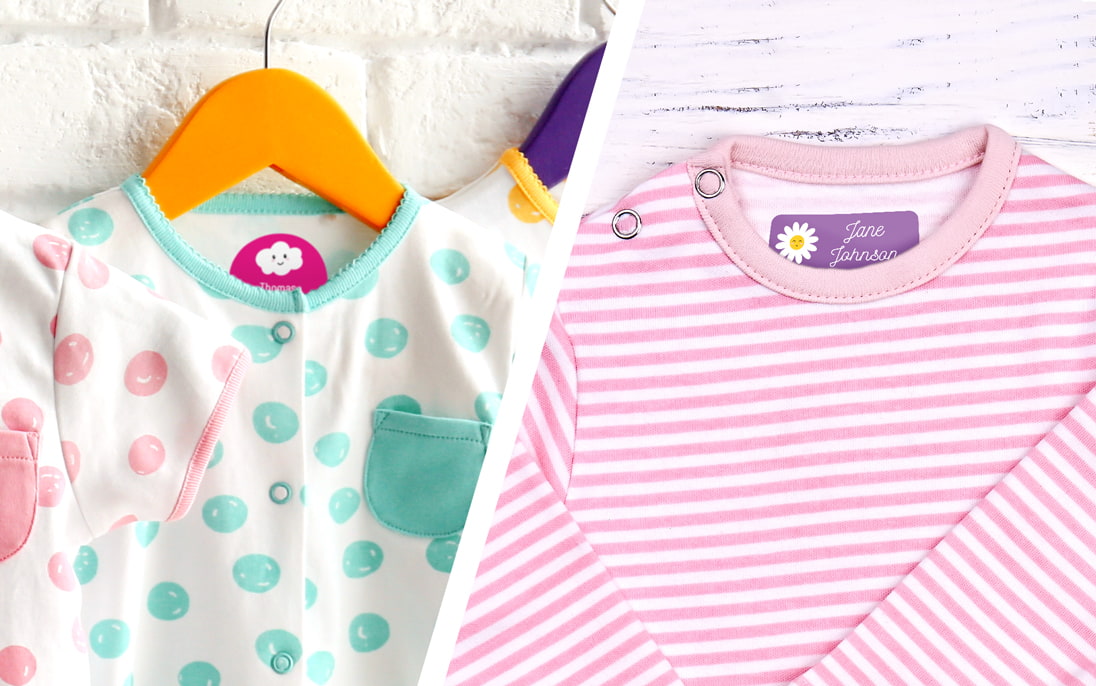 Personalised labels for children's clothes | Stickerkid.ch